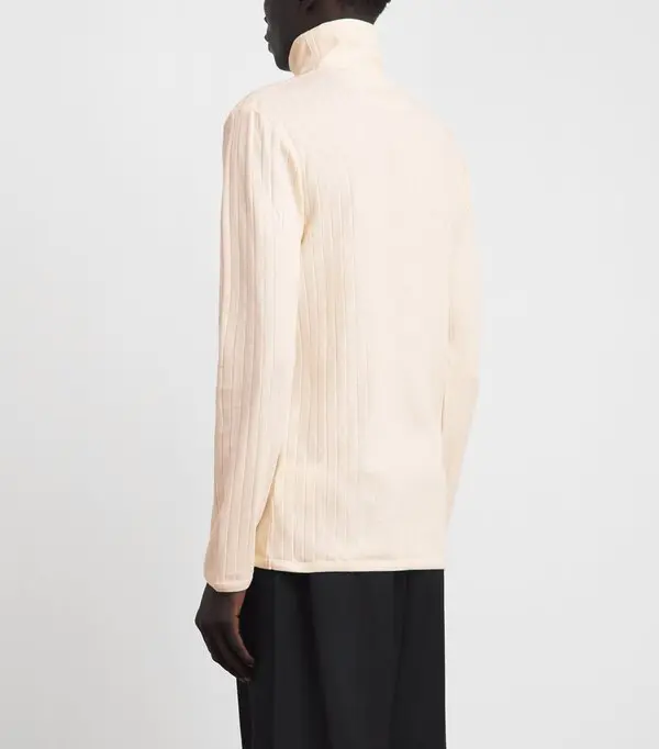 Paul Smith Cotton-linen Henley Sweater