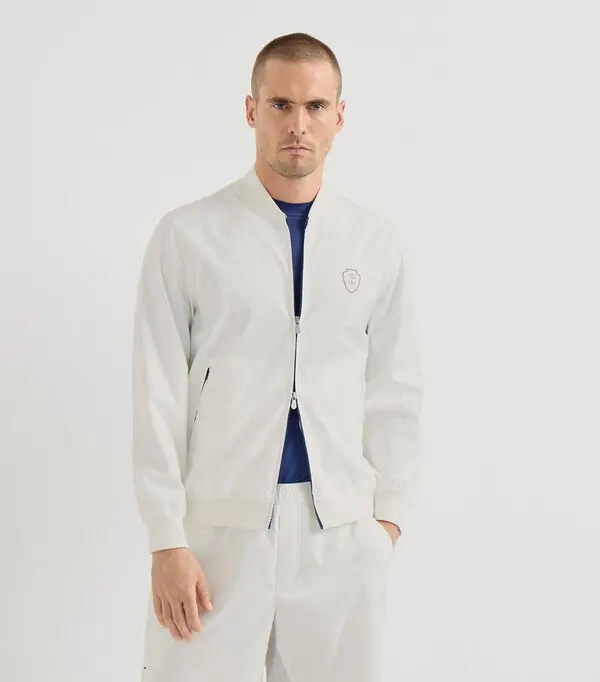 Brunello Cucinelli Crest Zip-up Sweatshirt