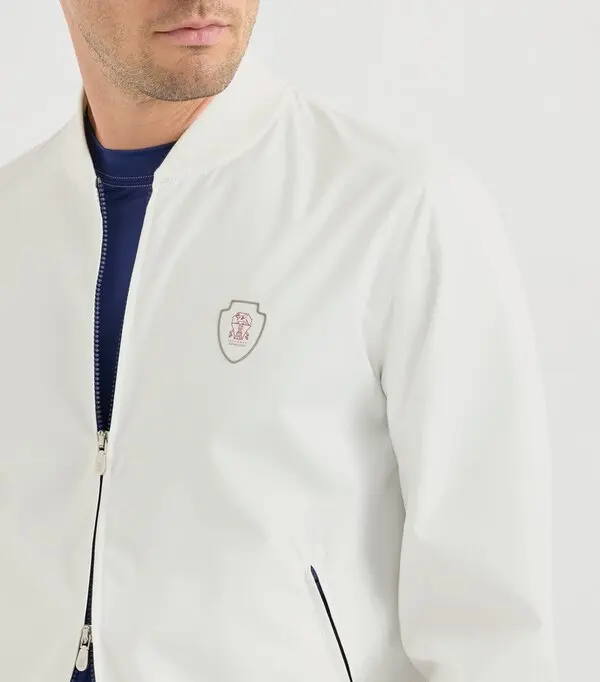 Brunello Cucinelli Crest Zip-up Sweatshirt