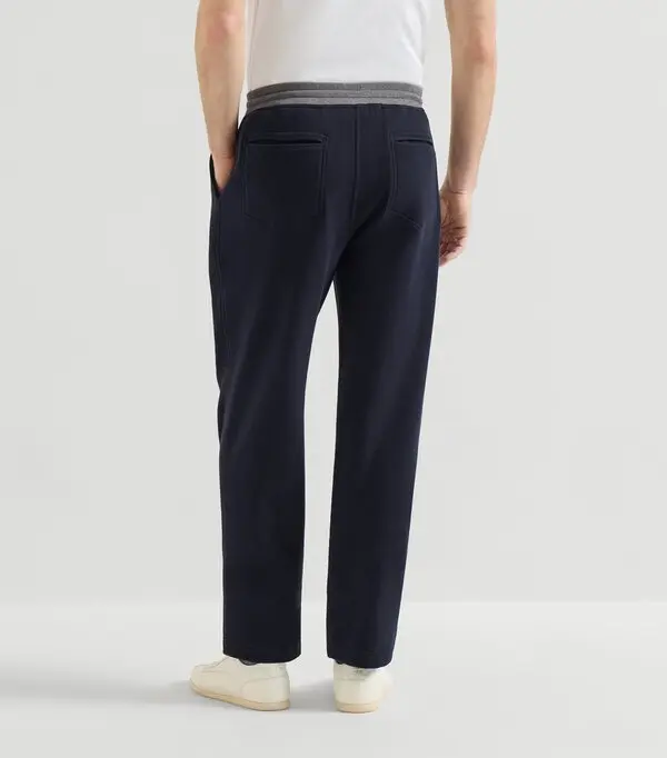 Brunello Cucinelli Cotton Embroidered Sweatpants