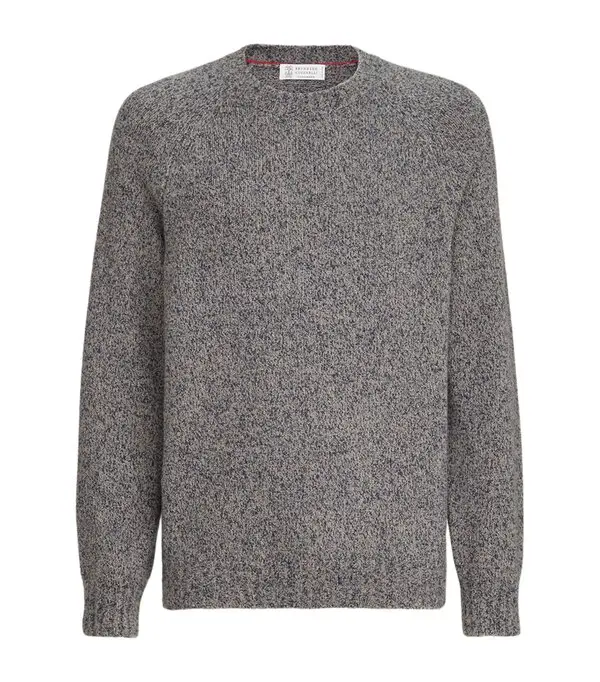 Brunello Cucinelli Virgin Wool-silk-cashmere Sweater