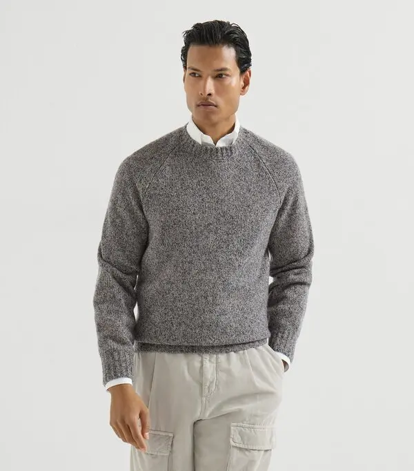 Brunello Cucinelli Virgin Wool-silk-cashmere Sweater