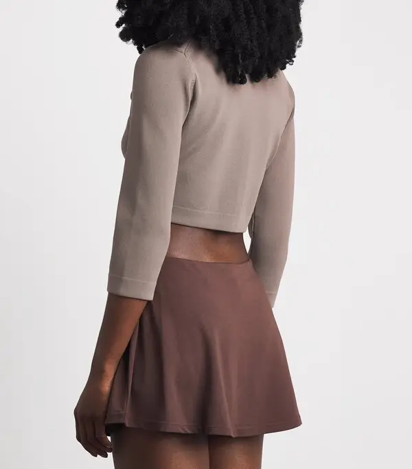 SKIMS Refined Knit Crop Cardigan