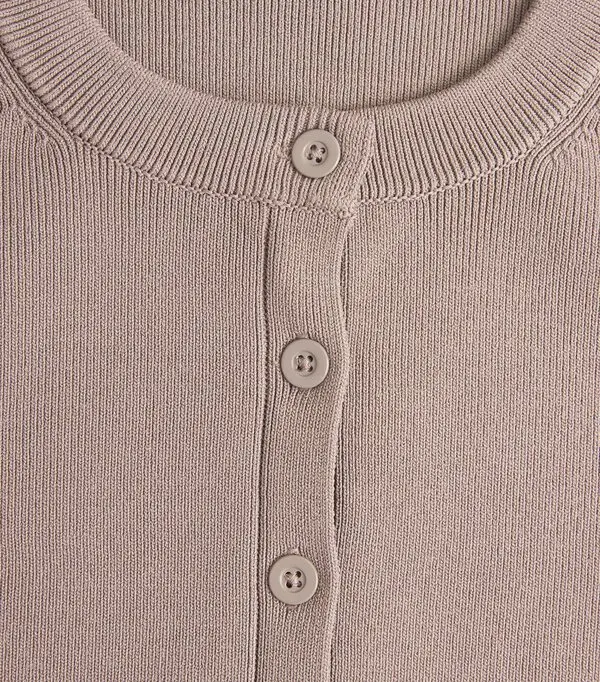 SKIMS Refined Knit Crop Cardigan
