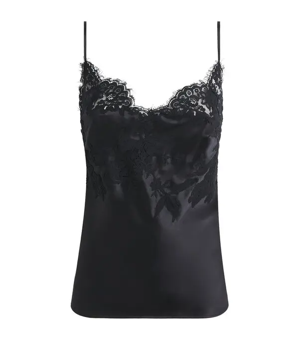 MARJOLAINE Silk Floral Tess Camisole