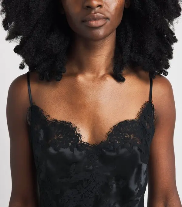 MARJOLAINE Silk Floral Tess Camisole
