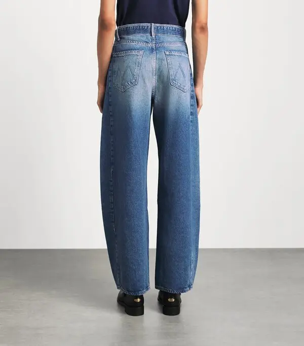 MOTHER Belted The Spoonful Nerdy High-rise Barrel Jeans