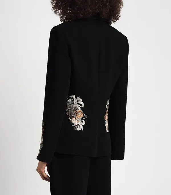 Cinq À Sept Beaded Border Isby Blazer