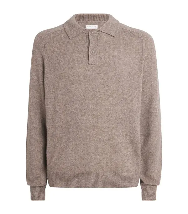 SAMSØE SAMSØE Yak Safrans Polo Sweater