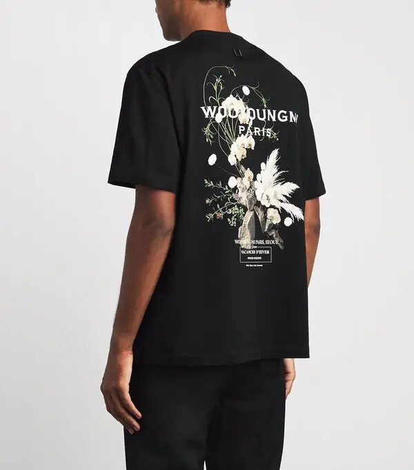 WOOYOUNGMI Cotton Graphic Print T-shirt