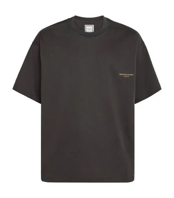 WOOYOUNGMI Cotton Graphic Print T-shirt