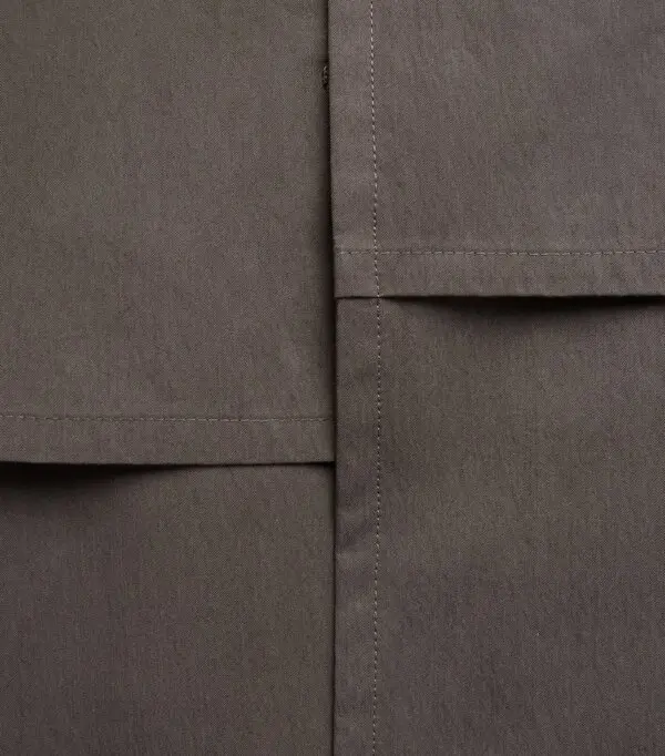 Issey Miyake Overlap Trench Coat