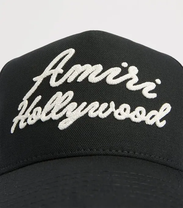 Amiri Canvas Hollywood Baseball Cap