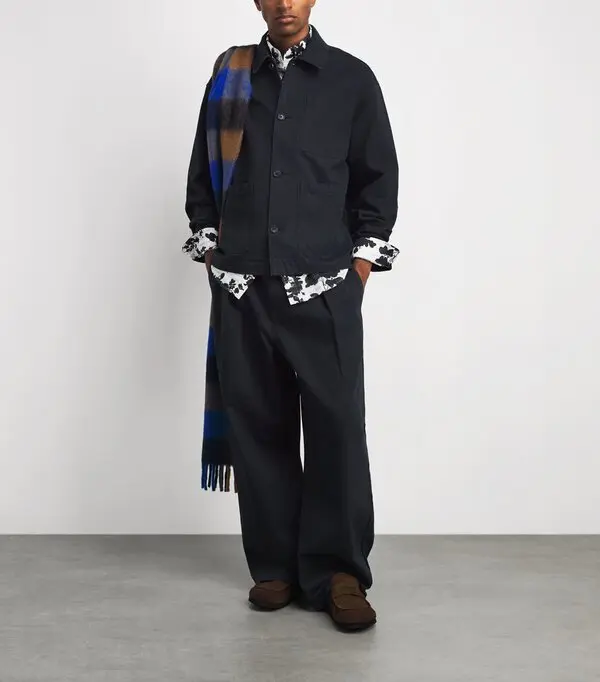 JW Anderson Cotton Pleated Trousers
