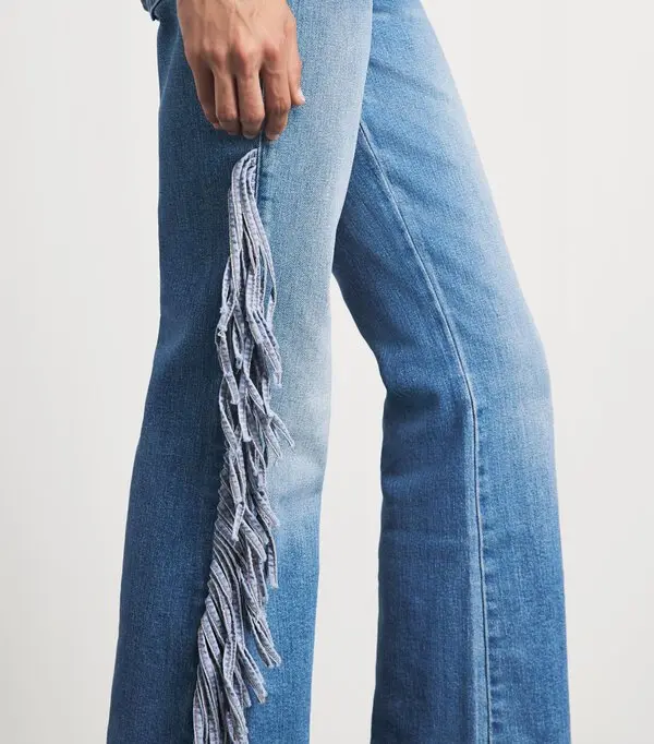 MOTHER Fringe Desperado Sneak High-rise Bootcut Jeans