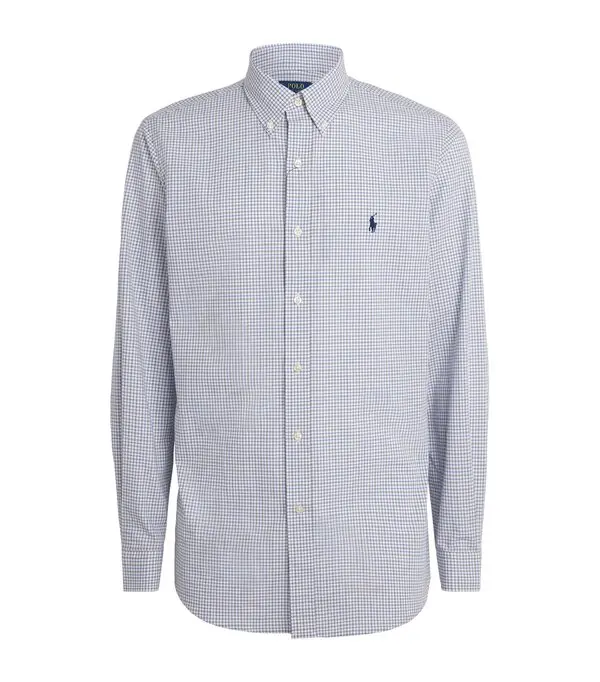 Polo Ralph Lauren Stretch-cotton Custom-fit Check Shirt