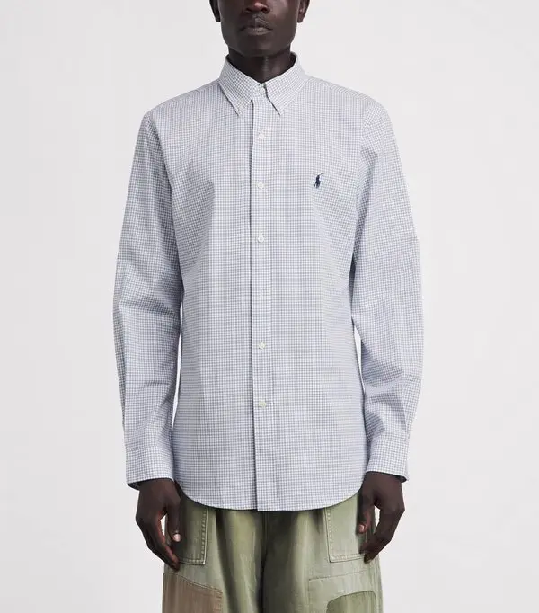 Polo Ralph Lauren Stretch-cotton Custom-fit Check Shirt