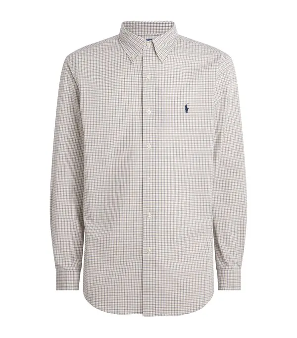 Polo Ralph Lauren Stretch-cotton Custom-fit Check Shirt