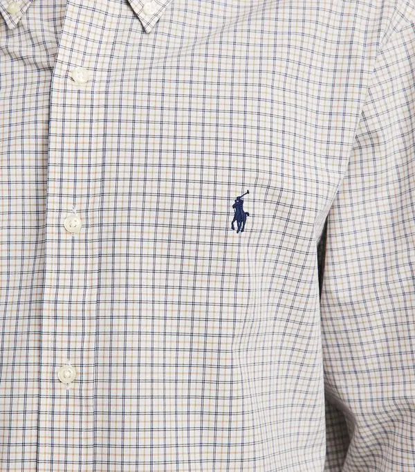 Polo Ralph Lauren Stretch-cotton Custom-fit Check Shirt
