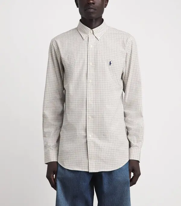 Polo Ralph Lauren Stretch-cotton Custom-fit Check Shirt