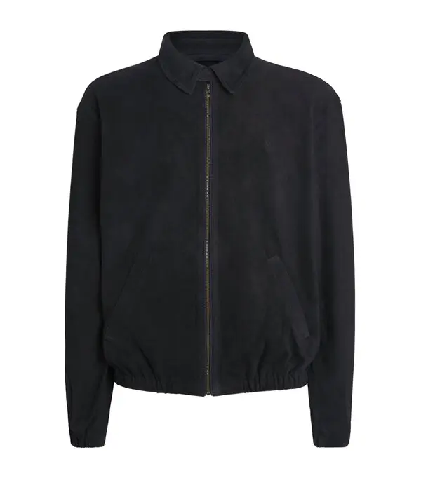 Polo Ralph Lauren Bayport Suede Jacket - Navy