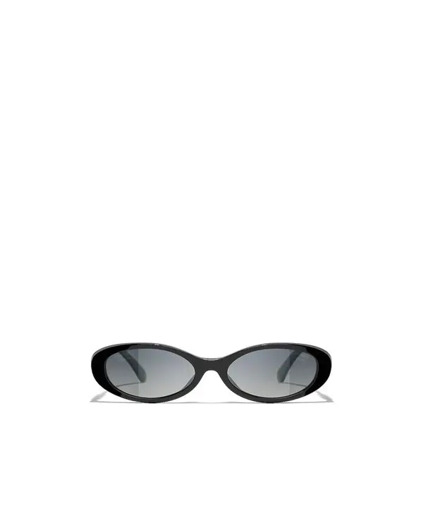 Chanel Full Frame Sunglasses - Black