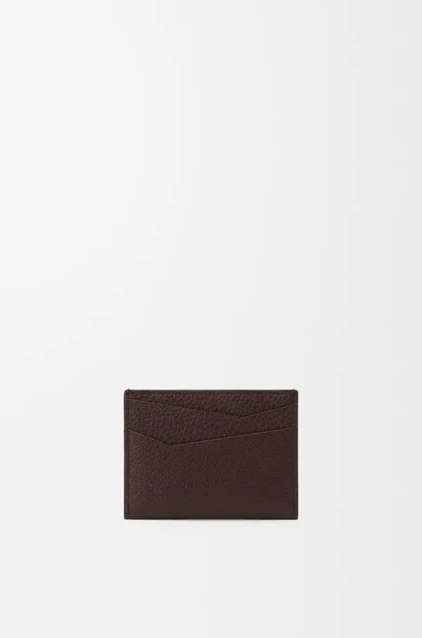 Loewe Puzzle Plain Cardholder In Supple Grained Calfskin