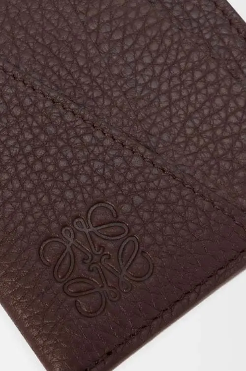 Loewe Puzzle Plain Cardholder In Supple Grained Calfskin