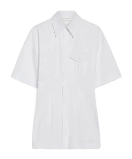 Sportmax Short-sleeved Buttoned Shirt