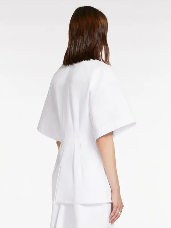 Sportmax Short-sleeved Buttoned Shirt