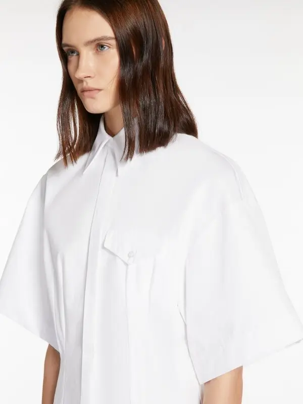Sportmax Short-sleeved Buttoned Shirt