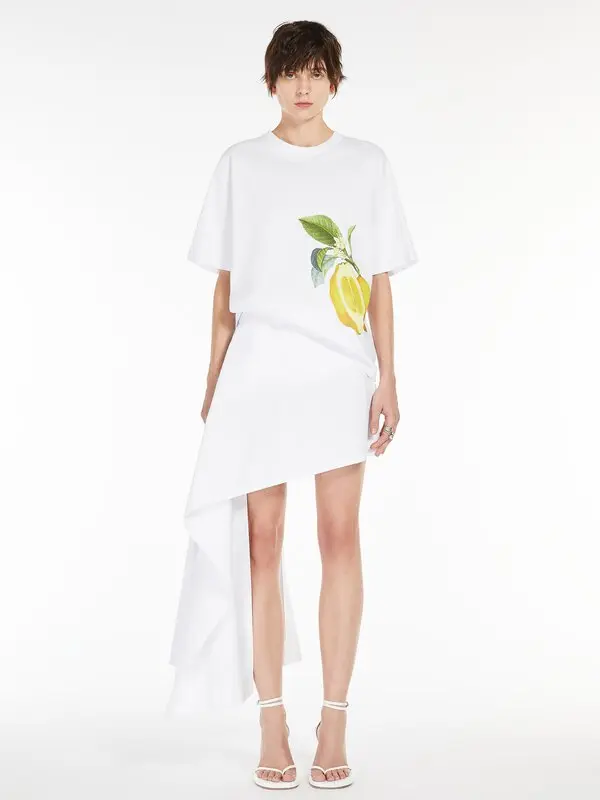 Sportmax Graphic Printed Crewneck T-shirt