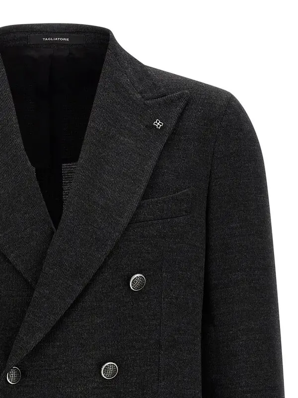 Tagliatore Montecarlo' Blazer - Gray