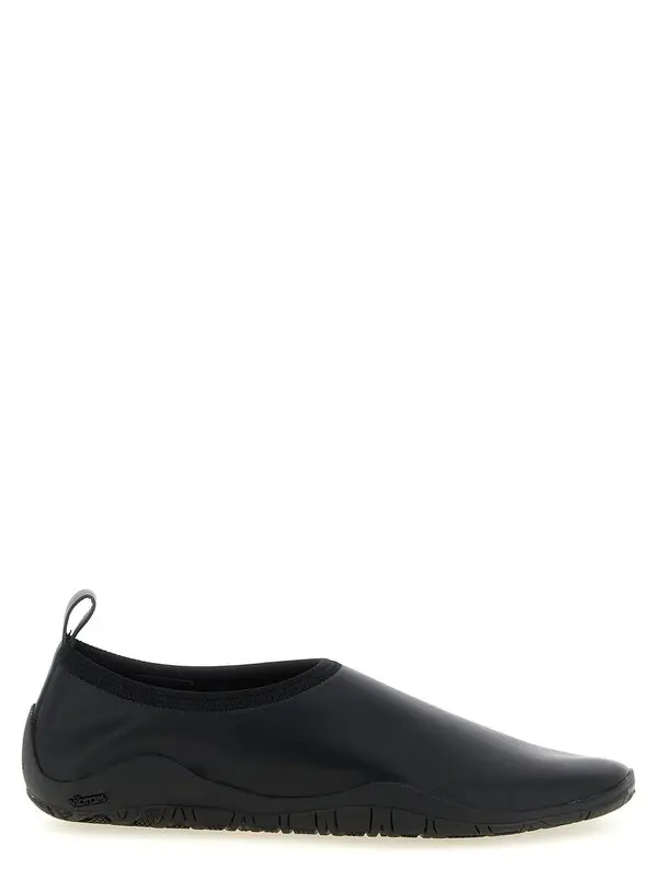 JIL SANDER Elbe Slippers - Black