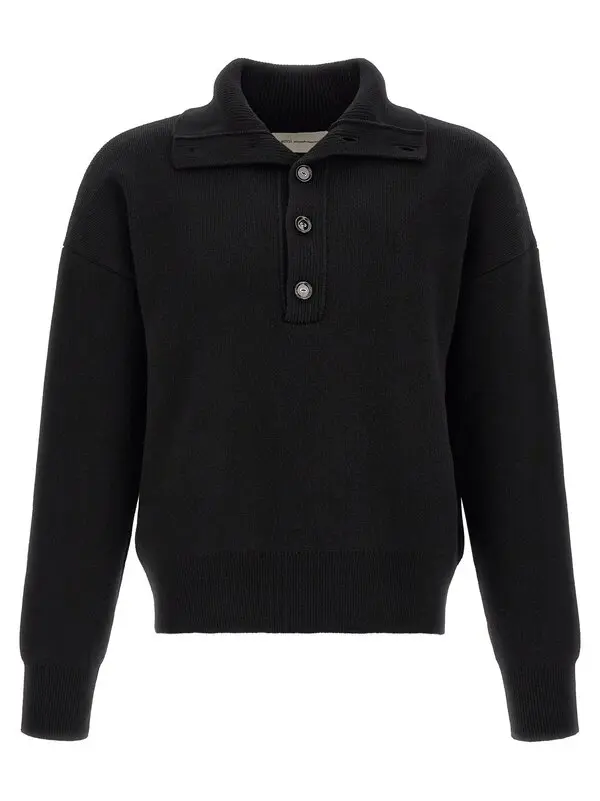 AMI Paris De Cœur' Patch Sweater