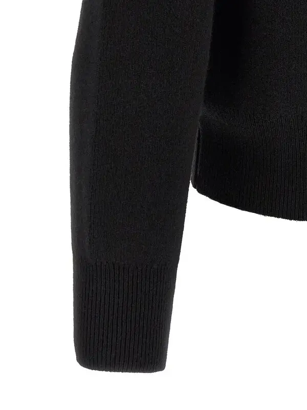 AMI Paris De Cœur' Patch Sweater