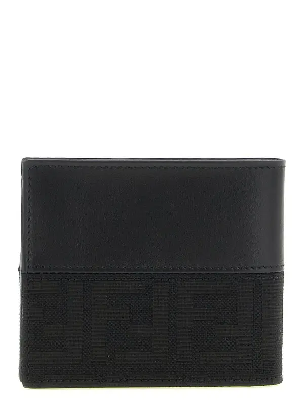 Fendi Ff Jacquard Wallet