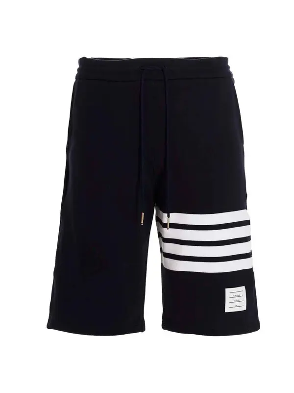 Thom Browne 4-bar Bermuda Shorts - Blue