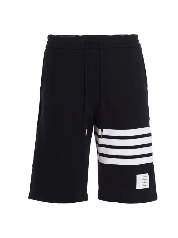 Thom Browne 4-bar Bermuda Shorts - Blue