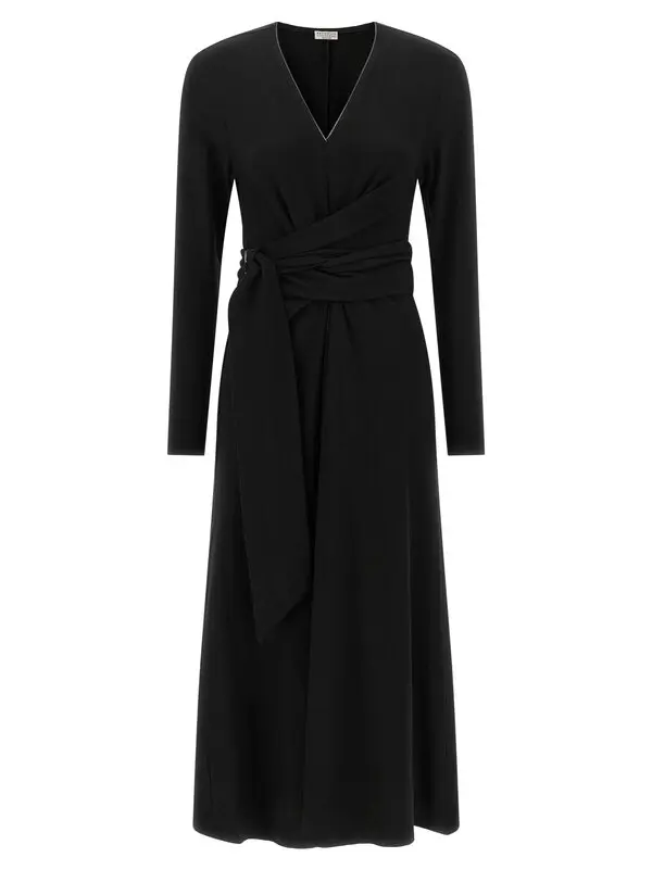 Brunello Cucinelli Shiny Collar' Dress
