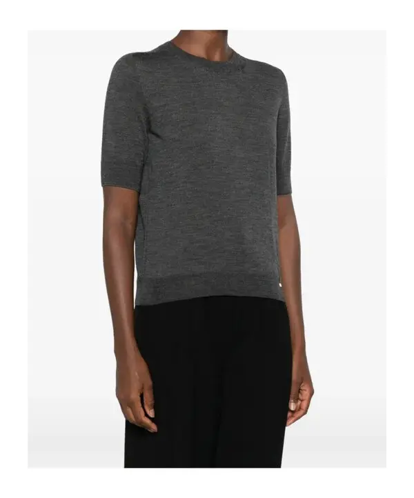 Herno Short-sleeve Crew-neck Sweater