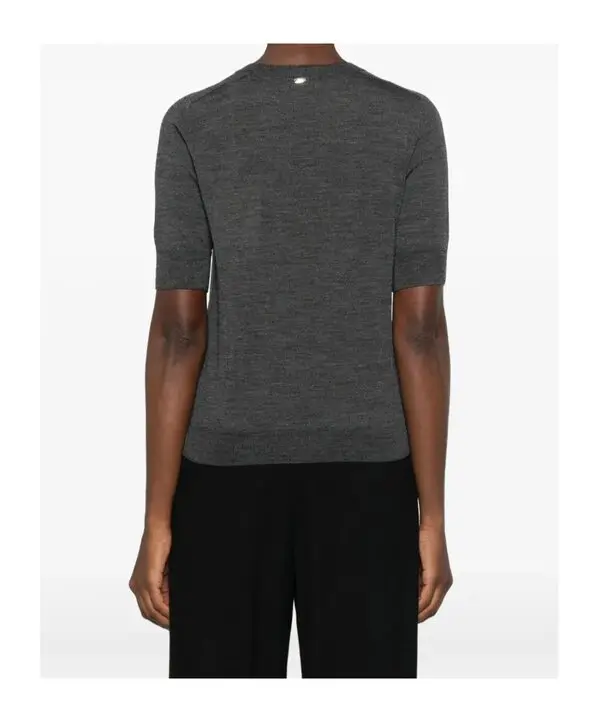Herno Short-sleeve Crew-neck Sweater