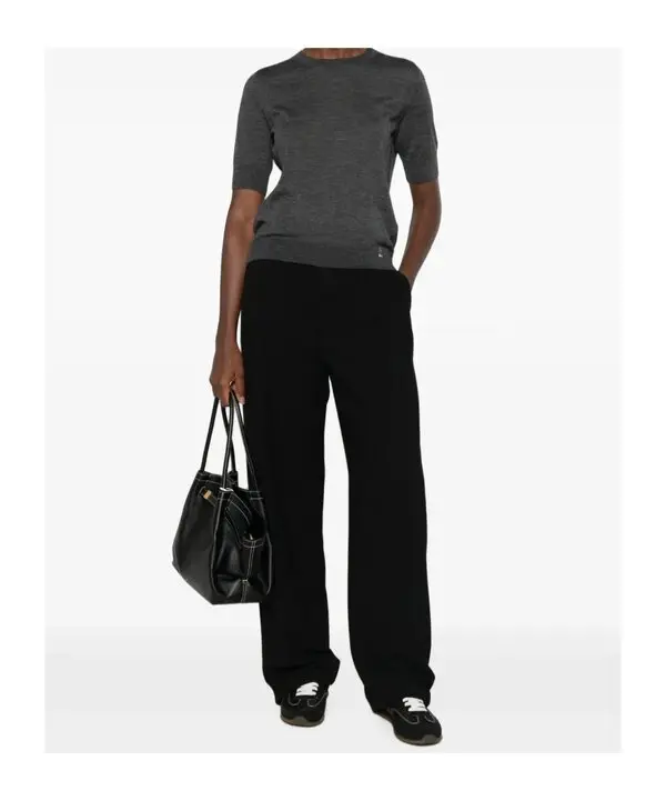 Herno Short-sleeve Crew-neck Sweater