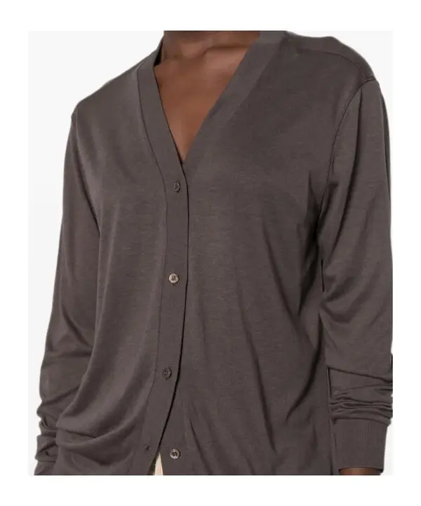 Herno Button-front Long-sleeve Knit Top