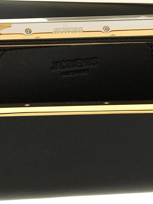 Jacquemus La Pochette Salon Clutch - Black