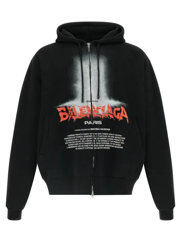 Balenciaga The Door Hoodie - Black