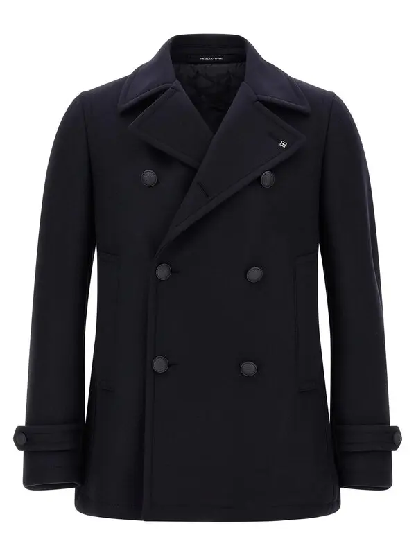 Tagliatore Monaco Coat - Blue
