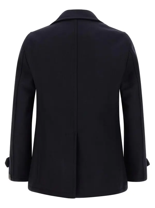 Tagliatore Monaco Coat - Blue