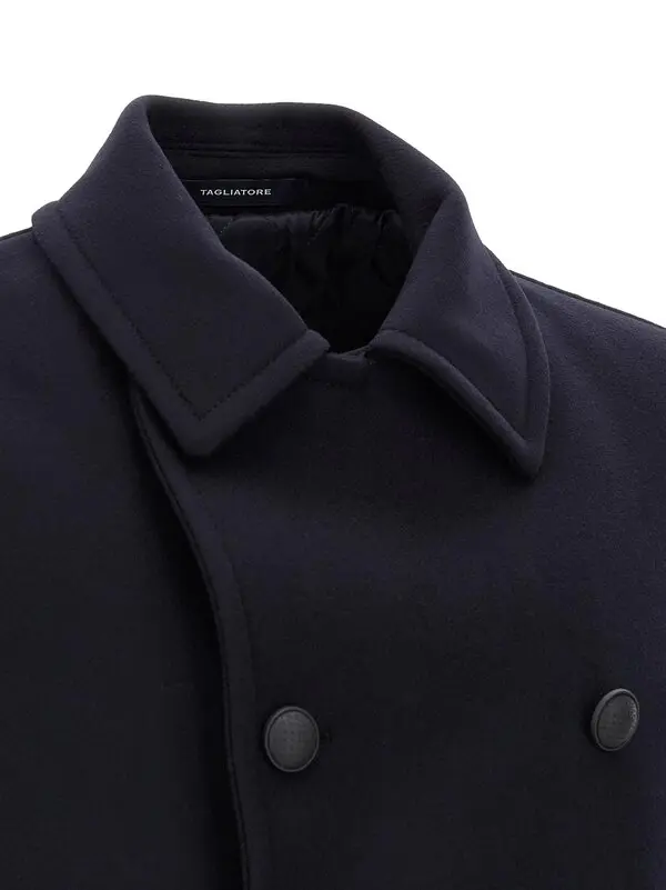 Tagliatore Monaco Coat - Blue