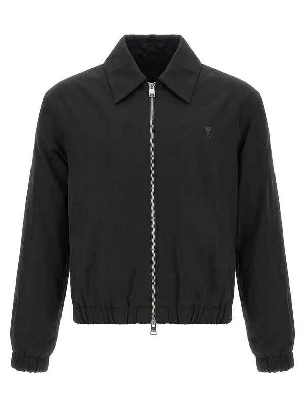 AMI Paris De Coeur Jacket - Black